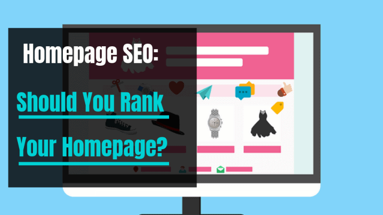 Should You Rank Your Homepage? | SEOFountain.com